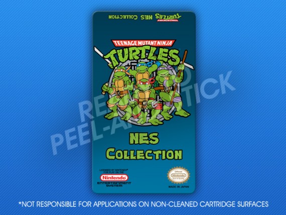 Teenage Mutant Ninja Turtles NES Collection - Retro Game Cases 🕹️