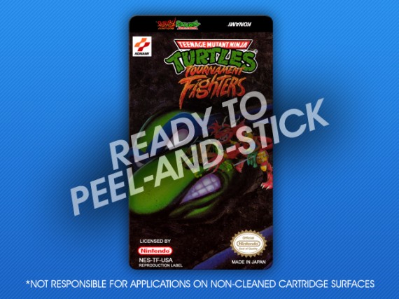 TMNT Tournament Fighters - Retro Game Cases 🕹️