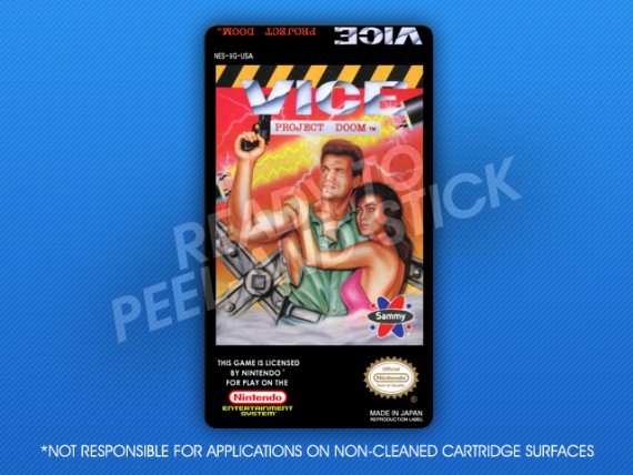 Vice: Project Doom - Retro Game Cases 🕹️