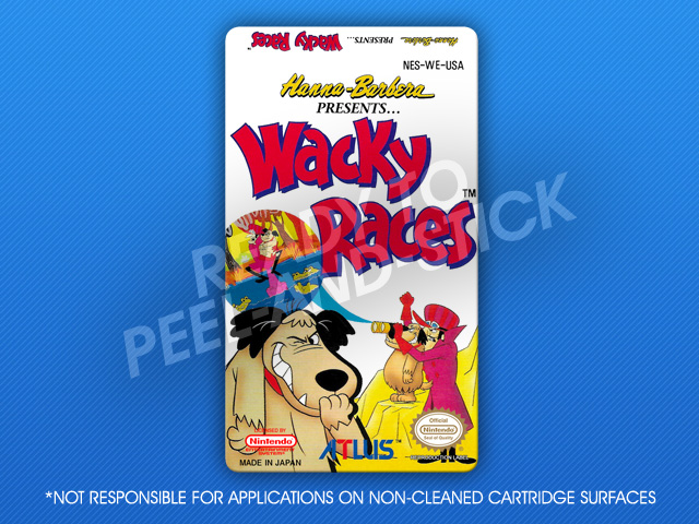 Wacky Races - Retro Game Cases 🕹️