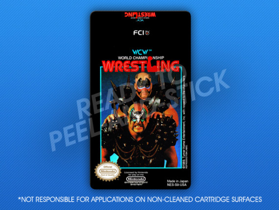 WCW World Championship Wrestling - Retro Game Cases 🕹️