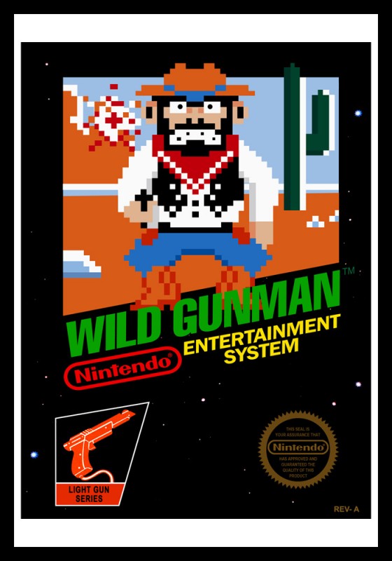 NES – Wild Gunman Poster - Retro Game Cases 🕹️