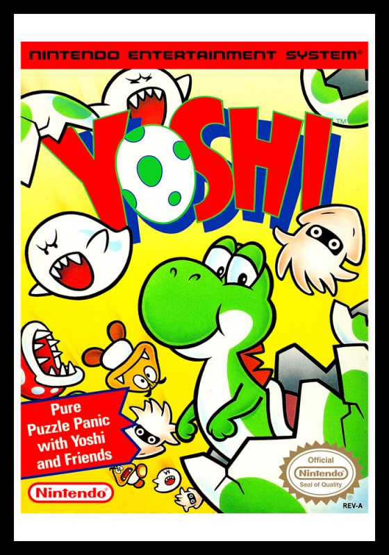 NES – Yoshi Poster - Retro Game Cases 🕹️