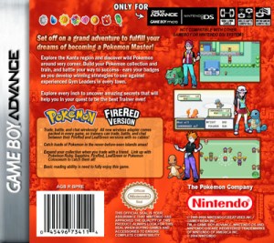 Pokemon Fire Red Version - Retro Game Cases 🕹️
