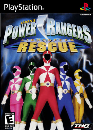 Power Rangers Lightspeed Rescue - Retro Game Cases 🕹️