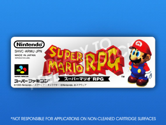 Labels - Super Famicom - Retro Game Cases