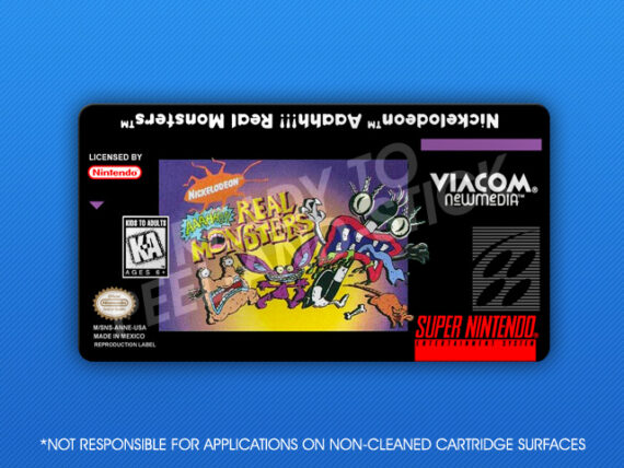SNES NTSC Labels - Retro Game Cases
