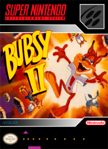Bubsy II - Retro Game Cases 🕹️
