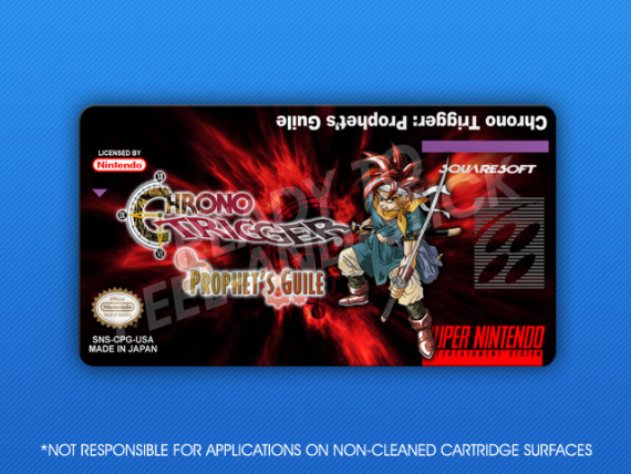 SNES - Chrono Trigger: Prophet’s Guile Label - Retro Game Cases