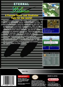 Eternal Filena - Retro Game Cases 🕹️