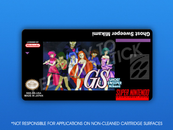 SNES - Ghost Sweeper Mikami Label - Retro Game Cases