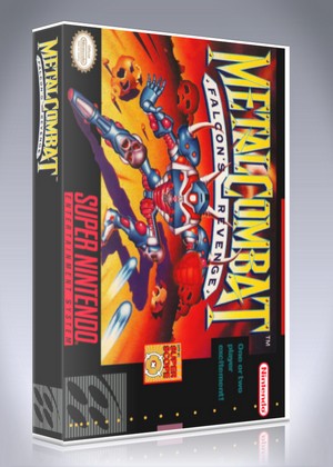 SNES – Metal Combat: Falcons Revenge - Retro Game Cases