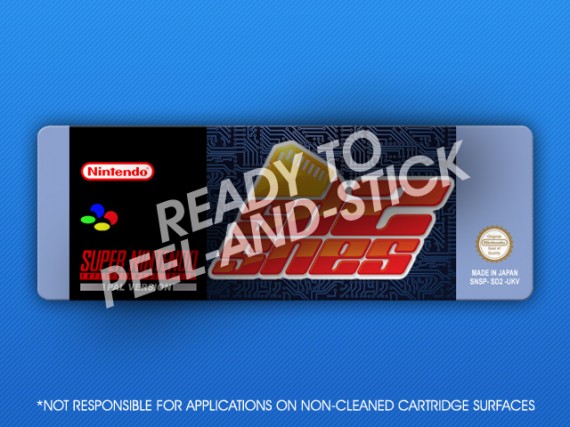 SNES - SD2SNES (PAL) Label - Retro Game Cases