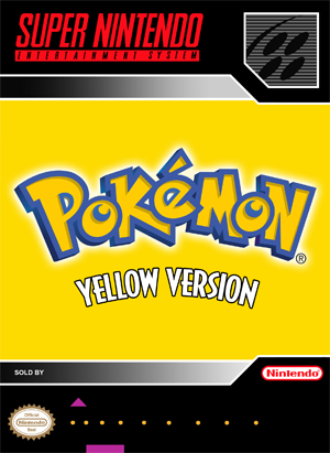 Pokemon Yellow Version - Retro Game Cases 🕹️