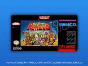 SNES - Stone Protectors Label - Retro Game Cases