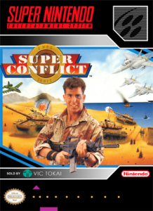 Super Conflict - Retro Game Cases 🕹️
