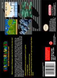 Super Mario World: Return To Dinosaur Land - Retro Game Cases 🕹️
