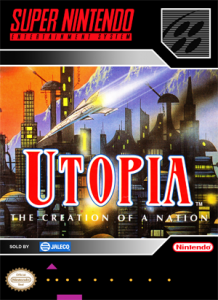 Utopia: The Creation of a Nation - Retro Game Cases 🕹️