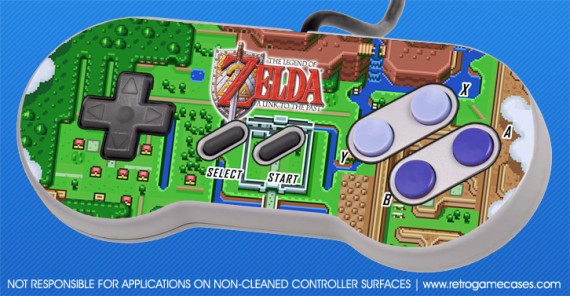 SNES Controller Overlays - Retro Game Cases