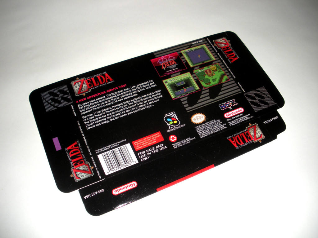 Legend of Zelda: Ancient Stone Tablets - Retro Game Cases 🕹️